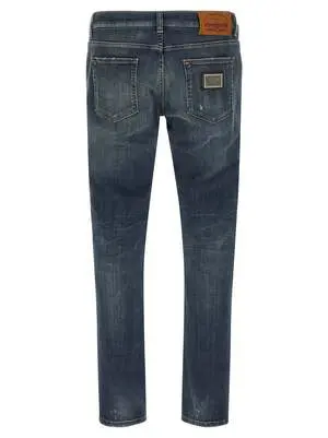 Dolce & Gabbana Used Effect Jeans