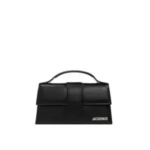 Jacquemus Le Grand Bambino Leather Bag - Black