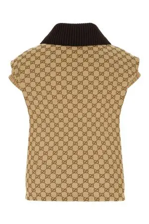 Gucci Monogram Patterned Vest - Multicolor