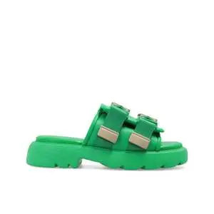 Bottega Veneta Flash Slides - Green