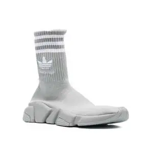 Balenciaga X Adidas Speed 2.0 Lt Sock Sneakers - Gray
