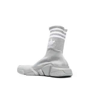 Balenciaga X Adidas Speed 2.0 Lt Sock Sneakers - Gray