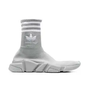 Balenciaga X Adidas Speed 2.0 Lt Sock Sneakers - Gray