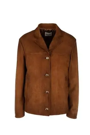 Miu Miu Suede Jacket - Multicolor