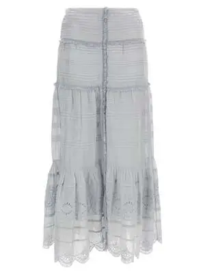 Isabel Marant Étoile Marant 'paoline' Long Skirt - Blue