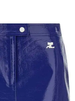 COURREGES Reedition Vinyl' Skirt