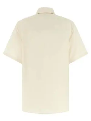 FERRAGAMO Gancini' Shirt - Cream