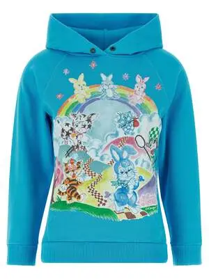 Kenzo Cartoon' Hoodie - Blue