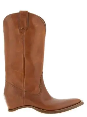 MAISON MARGIELA Heel-less' Boots - Brown