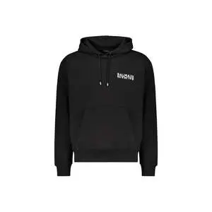 Balmain Logo Hoodie - Black