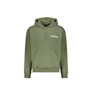 Balmain Logo Motif Hoodie - Green