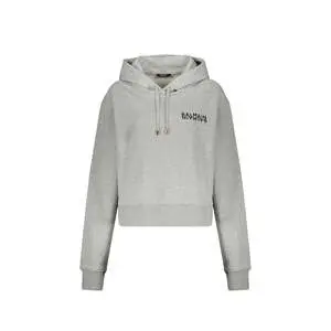 Balmain Logo Hoodie - Gray