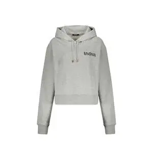 Balmain Logo Hoodie - Gray