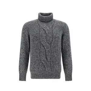 Brunello Cucinelli High Neck Sweater - Gray