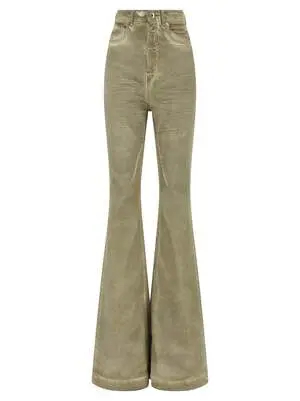 Rick Owens Bolan Bootcut Jeans - Cream
