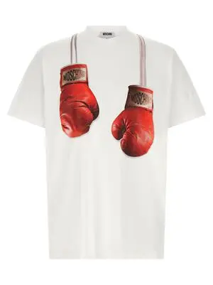 Moschino Trompe-l'œil Print T-shirt - White