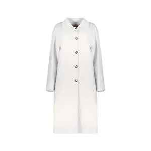 Herno Wool Coat - White