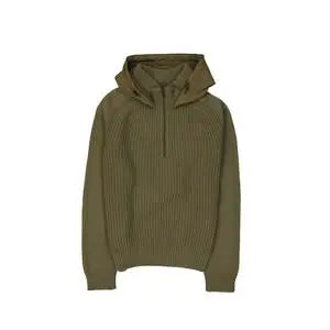 Herno Long-sleeved Hooded Jumper - Green