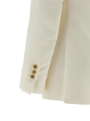 GOLDEN GOOSE Diva Double-breasted Blazer - White
