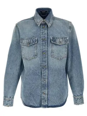 Versace Medusa' Shirt - Blue