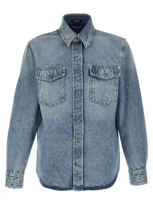 Versace Medusa' Shirt - Blue