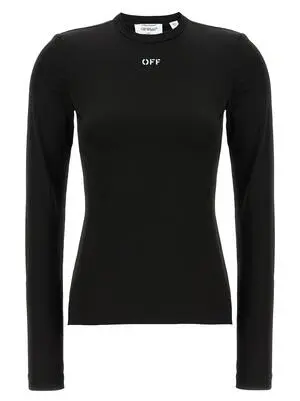 Off-White Second Skin' Sweater - Black