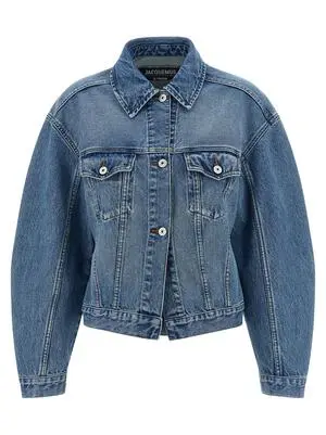 Jacquemus La Veste De-nimes' Jacket - Blue
