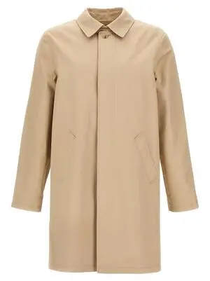 A.p.c. Mac Ville' Trench Coat - Cream