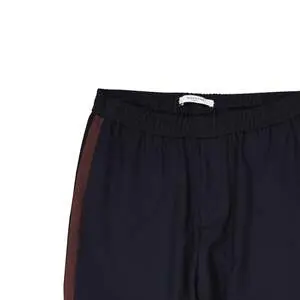Givenchy Striped Side Panel Wool Trousers