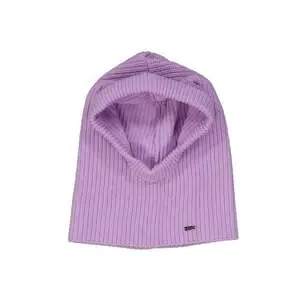 Herno Wool Balaclava Hat - Purple