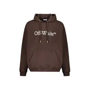 Off-White Logo Sweatshirt - Brown