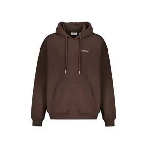 Off-White Logo Sweatshirt - Brown