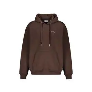 Off-White Logo Sweatshirt - Brown