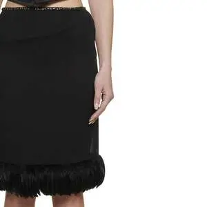 Saint Laurent Silk Skirt