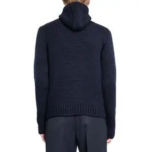 Prada Wool Hooded Sweater