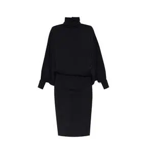 Saint Laurent Wool Dress - Black