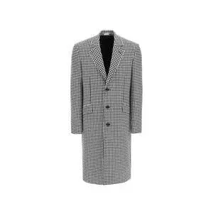 Alexander McQueen Pied-de-poule Coat - Black