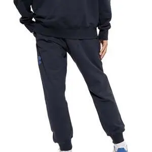Alexander McQueen Cotton Logo Sweatpants - Blue