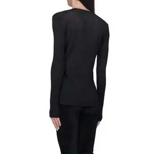 TOM FORD Sheer Fine-ribbed Top