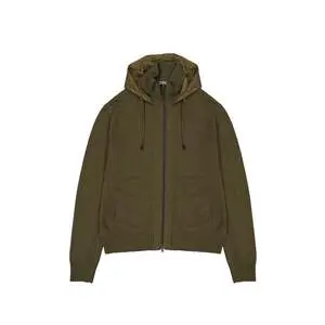 Herno Cashmere Zipped Sweater - Green