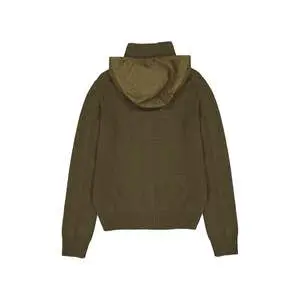Herno Cashmere Zipped Hooded Sweater