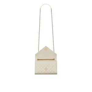 Saint Laurent Envelope Small Bag - Cream
