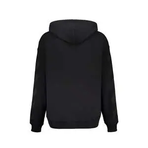 Off-White Hooded Sweatshirt - Black