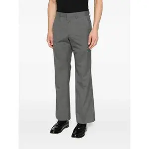 Prada Grey Trousers Tailored Trousers