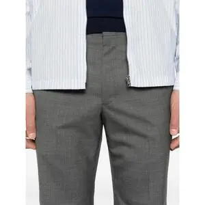 Prada Grey Trousers Tailored Trousers