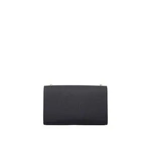 Saint Laurent Grain Leather Tassel Shoulder Bag