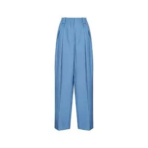 Stella McCartney High-waist Tailored Trousers - Blue