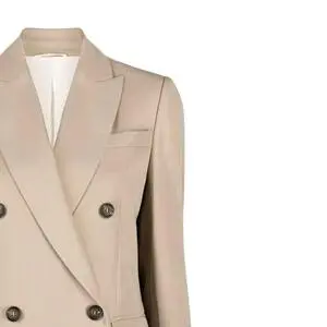 Brunello Cucinelli Wool Jacket - Cream
