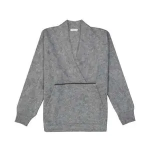 Brunello Cucinelli Mohair Wool Pullover - Gray