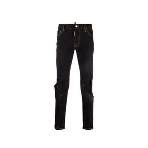 Dsquared2 Cotton Denim Jeans - Black